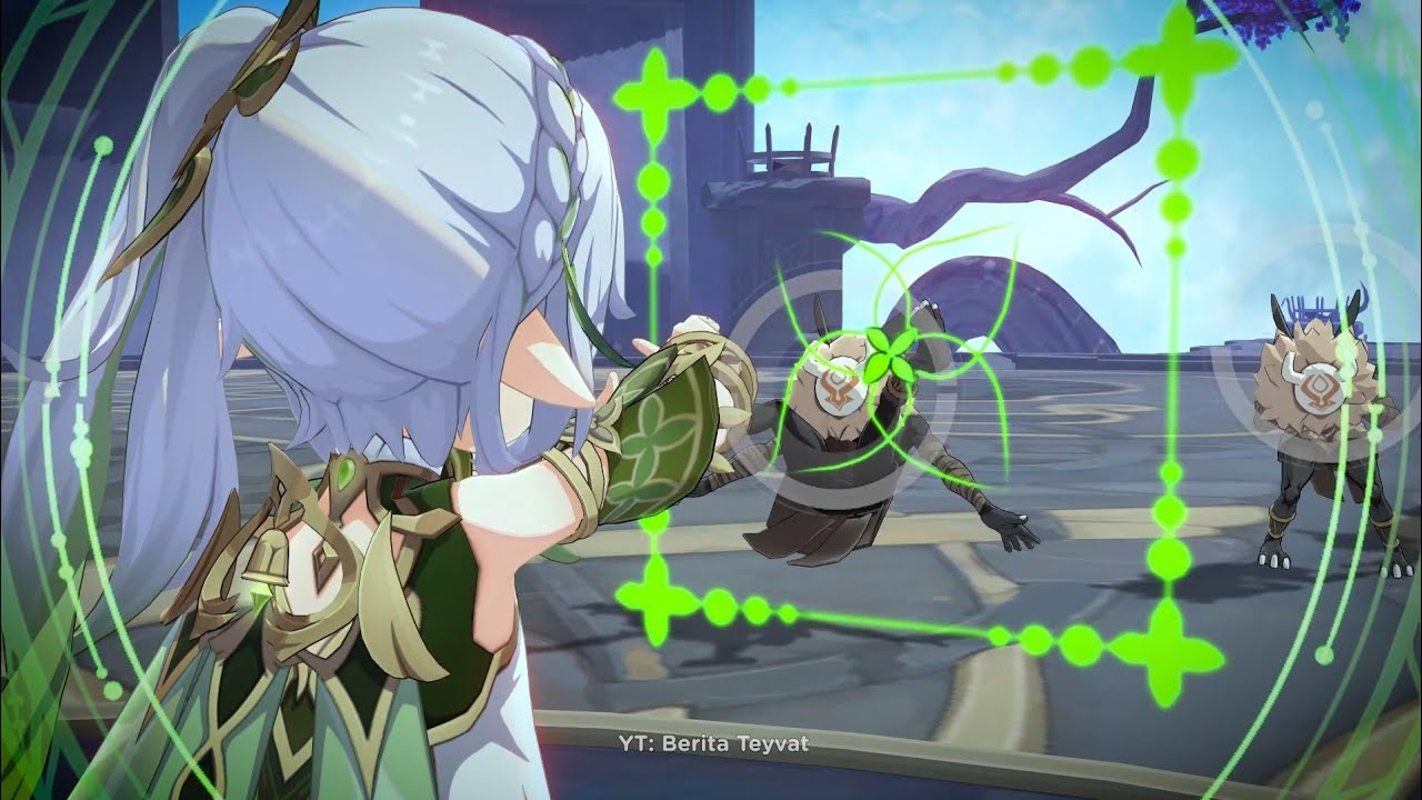 Nahida Elemental Skill Demonstration "FANMADE" - YouTube