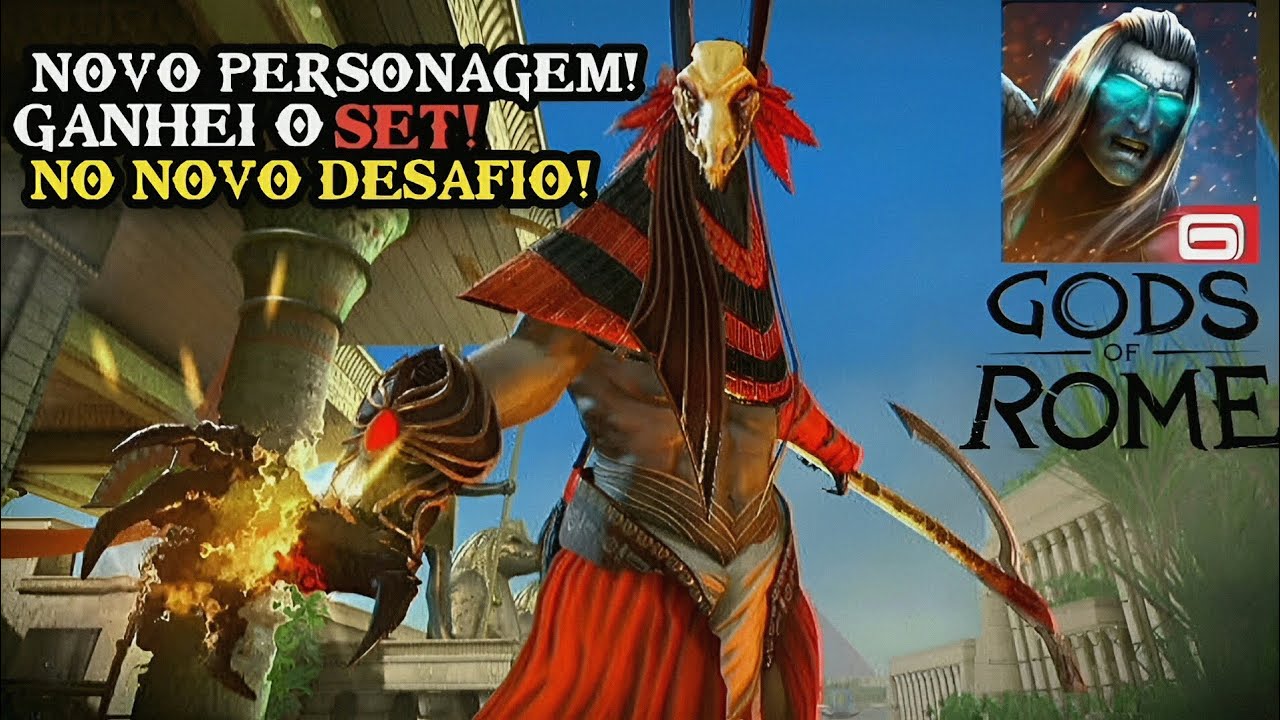 GODS OF ROME - GANHANDO O SET DEUS DO EGITO! - YouTube