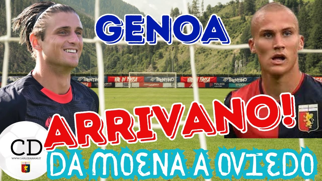 Da MOENA a OVIEDO abbracciando COLOMBO e OSTIGARD: il GENOA e una marea di adrenalina! - YouTube
