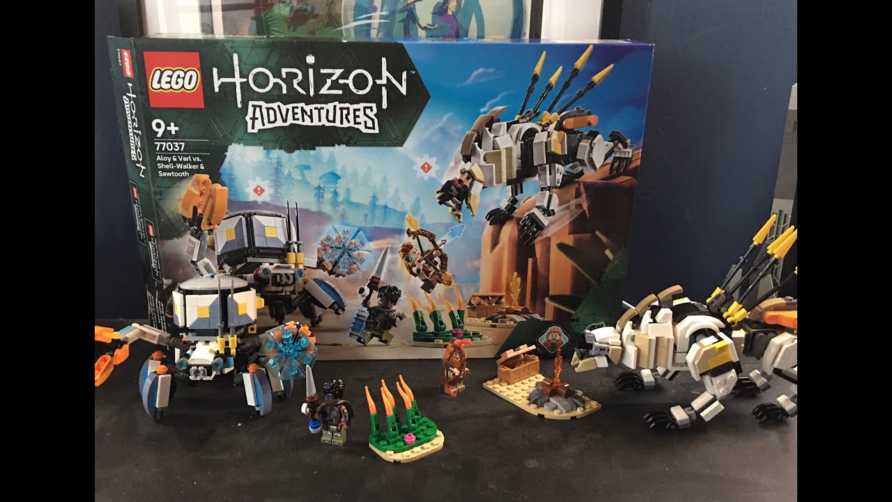 Building the Lego Horizon Shellwalker & Sawtooth - YouTube