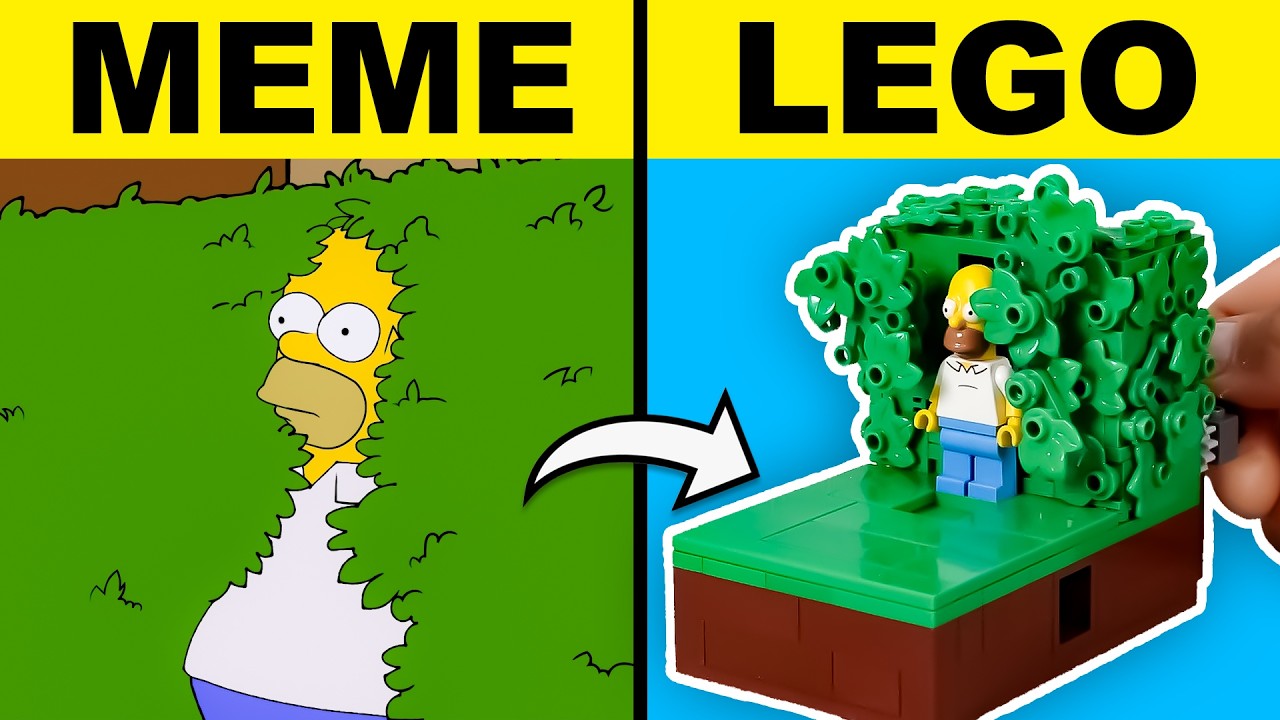 Popular Memes in LEGO! - YouTube