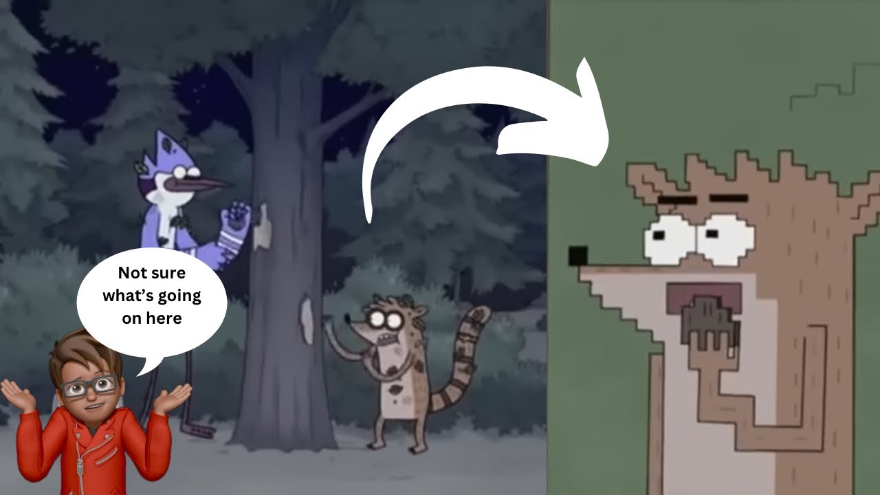 Regular show out of context is wild - YouTube
