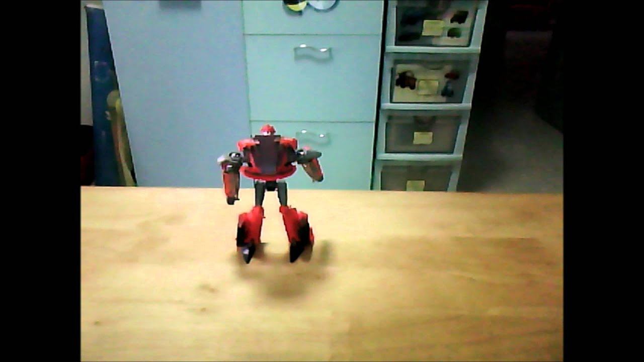 Transformers Prime RiD Deluxe Class Knockout Stop-Motion - YouTube