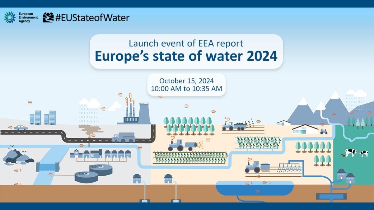 Launch event of EEA report: Europe's state of water 2024 - YouTube