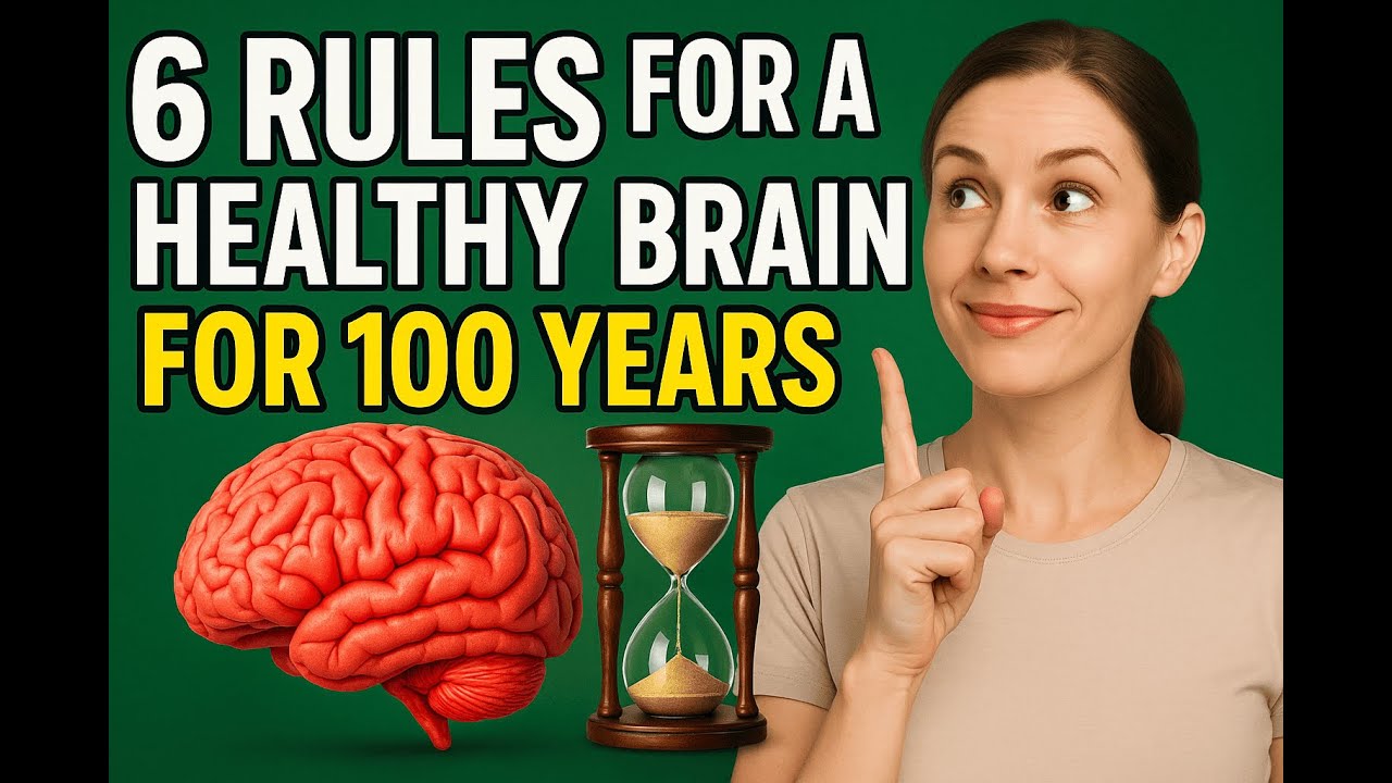 6 RULES FOR A HEALTHY BRAIN FOR 100 YEARS - YouTube
