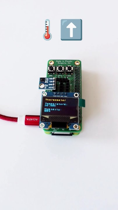 HTU21D I2C Temperature and Humidity Sensor on Raspberry Pi Zero 2 W #raspberrypi #htu21d - YouTube