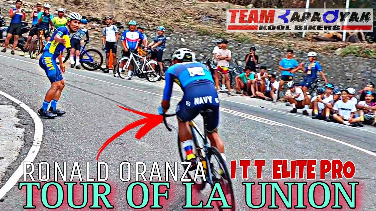 RONALD ORANZA ITT OPEN MALE CATEGORY/ TOUR OF LA UNION 2023 - YouTube