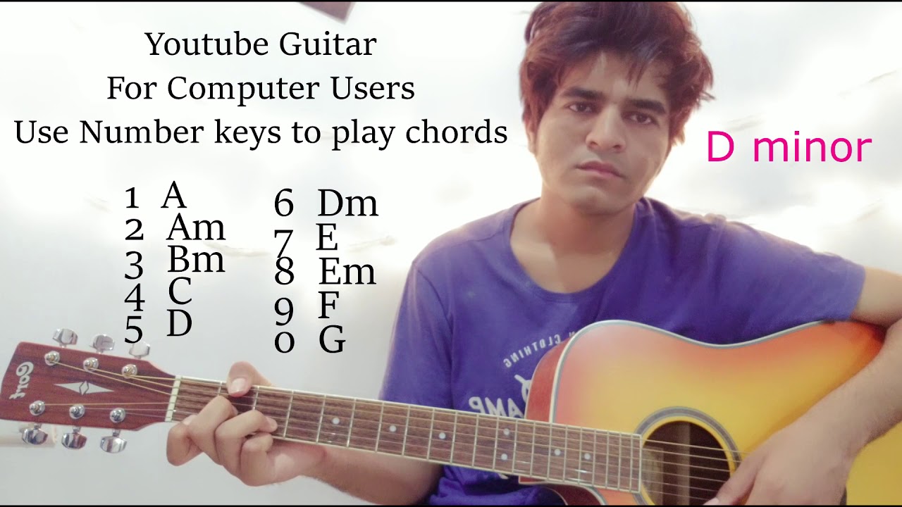 Youtube Guitar - Play it with your Computer Keyboard - YouTube