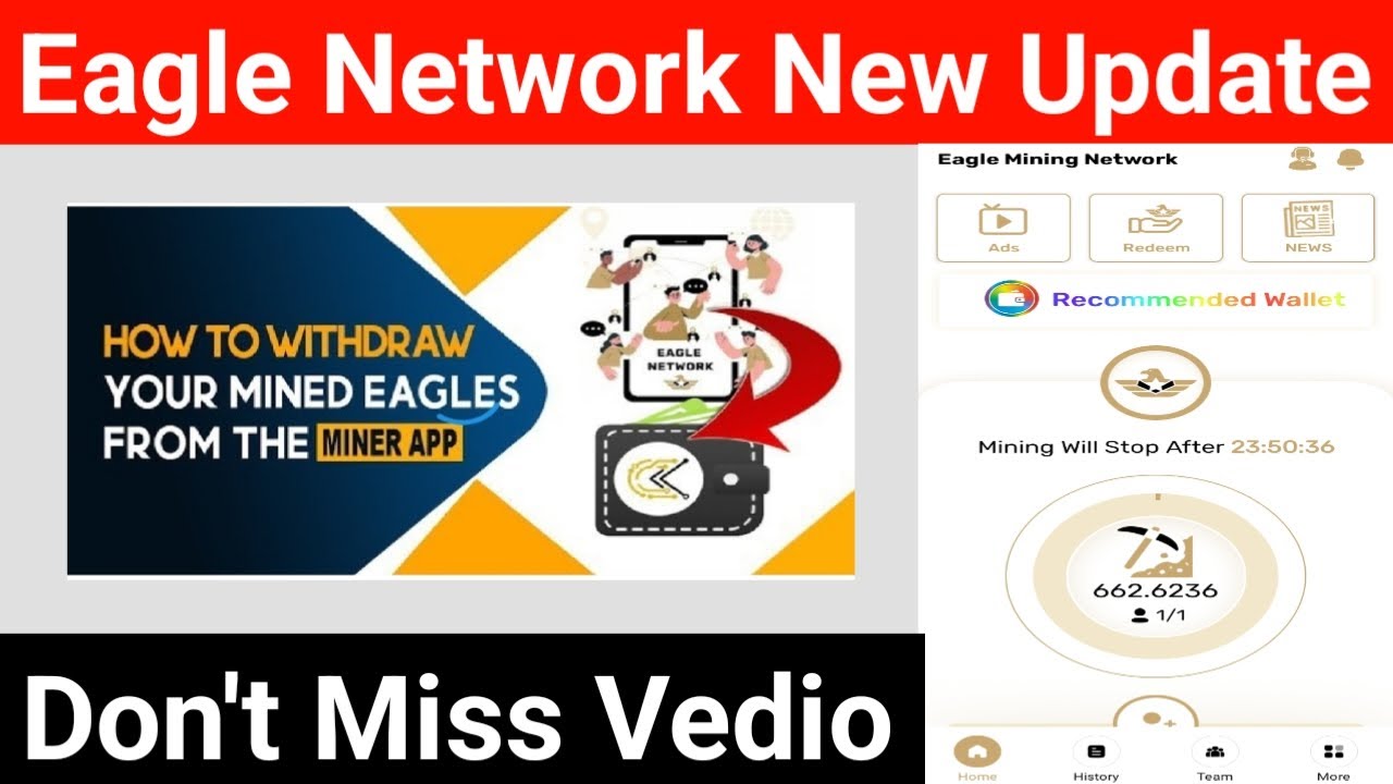 Eagle Network Mining New Update / Eagle Network Withdrawal / Eagle ...