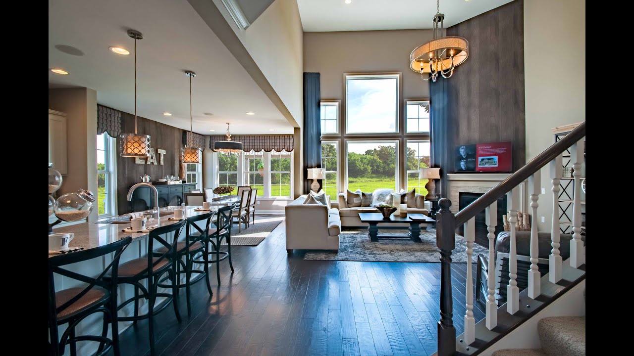 The Clay Floorplan by Fischer Homes | Model Home in Northstar - YouTube