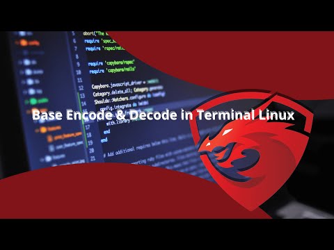 Base Encode64 | Encode File Terminal | Encode Terminal Linux - YouTube
