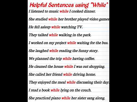 Mastering Sentences with \