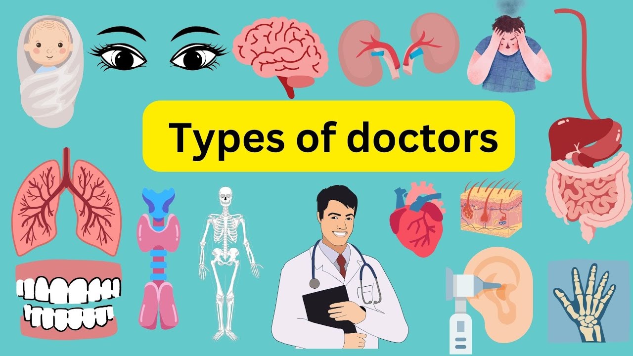 Types of doctors | Learn differnt types of doctors | Specialists - YouTube