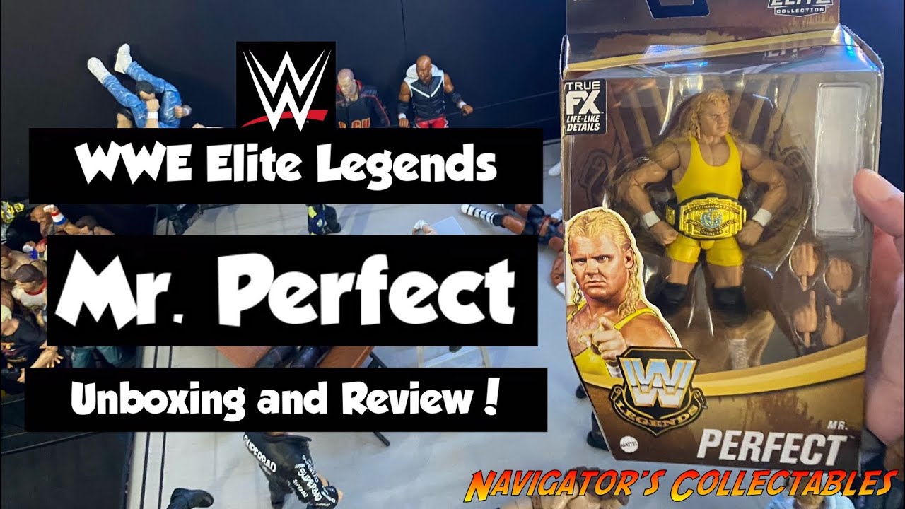 WWE Elite Legends Mr. Perfect Unboxing & Review! - YouTube