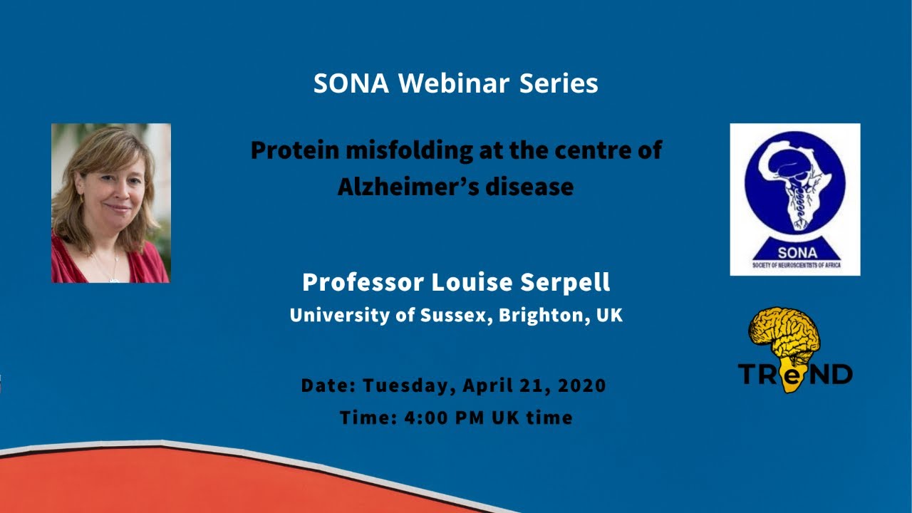 Protein misfolding at the centre of Alzheimer’s disease │ Professor ...