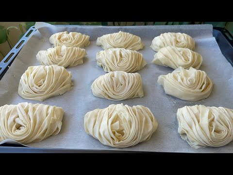 ŞEKLİ ŞAHANE🤩Çıtır Çıtır MİDYE BÖREK Tarifi🤌10 Dakikada FIRINDA ✔️