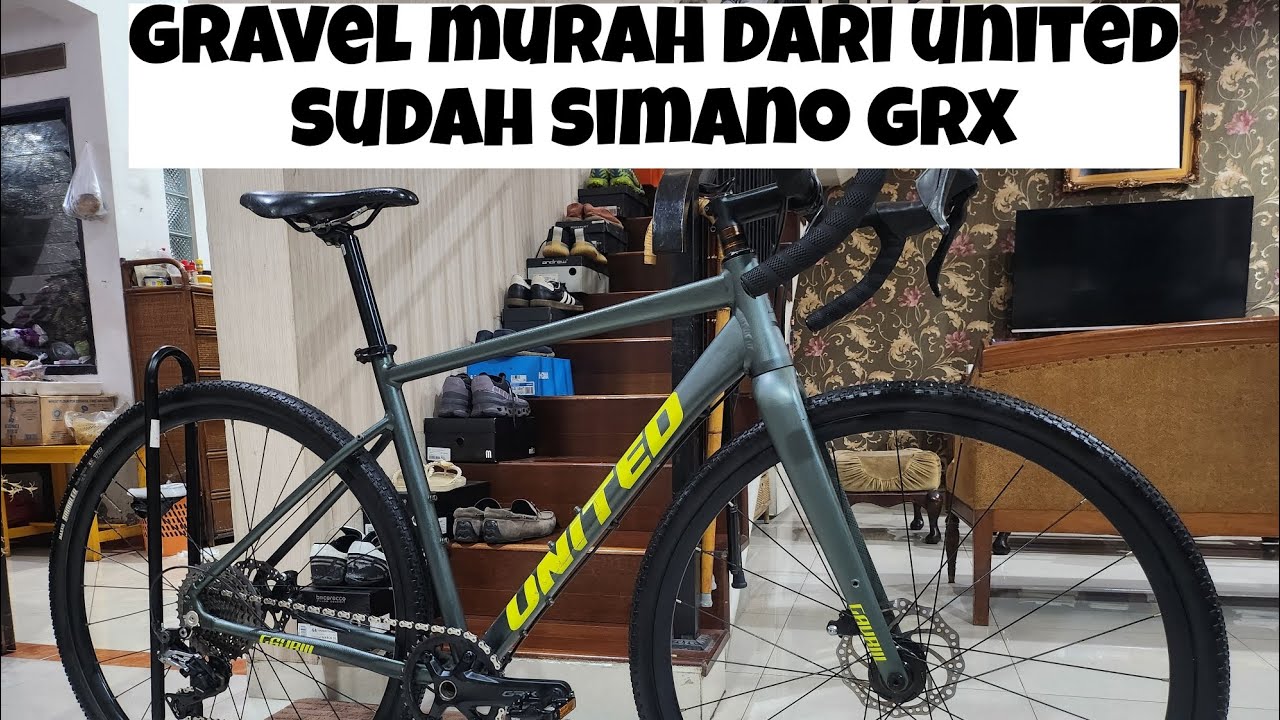 SEPEDA GRAVEL UNITED GAVRIIL REVIEW 8 JUTAAN SAJA - YouTube
