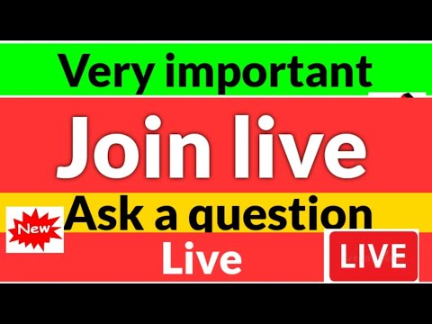 Join Live Immediately - YouTube