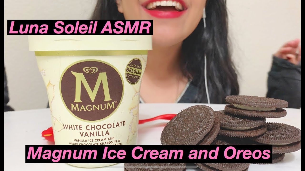 Magnum Ice Cream and Oreos - YouTube