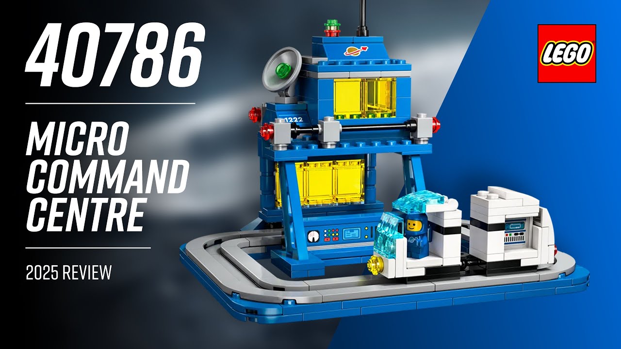 LEGO Micro Command Centre (40786) REVIEW - YouTube