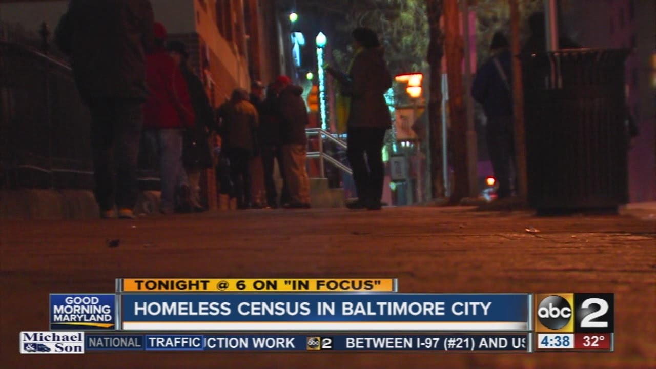 Inside the homeless census in Baltimore - YouTube
