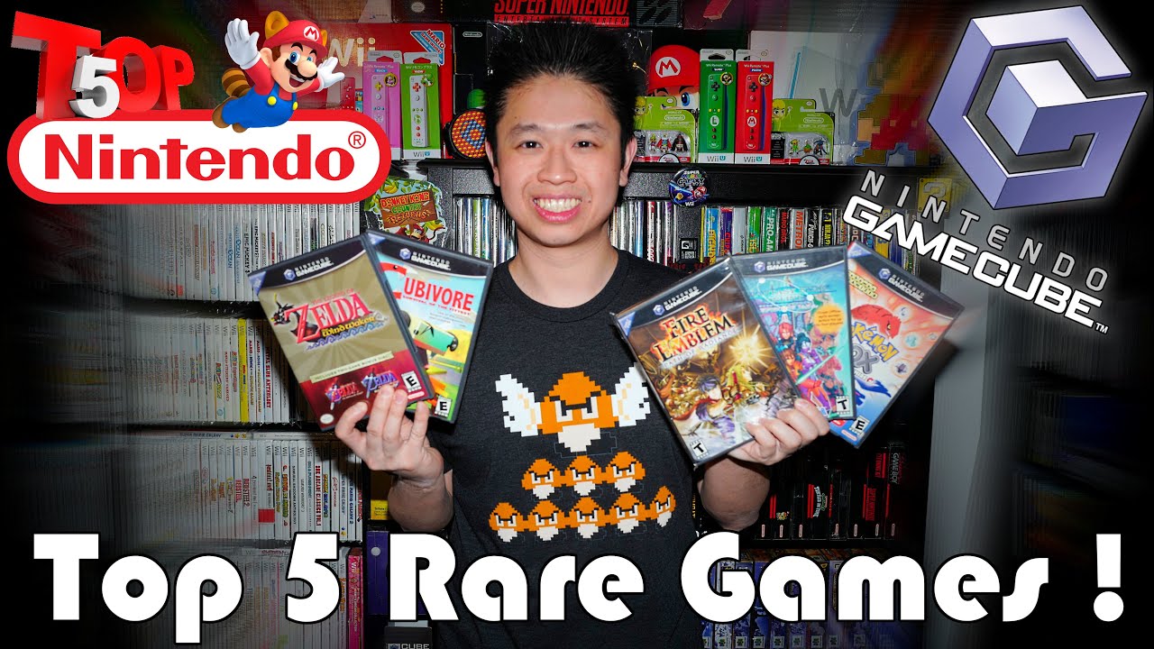 Top 5 RARE Nintendo GameCube Video Games - YouTube