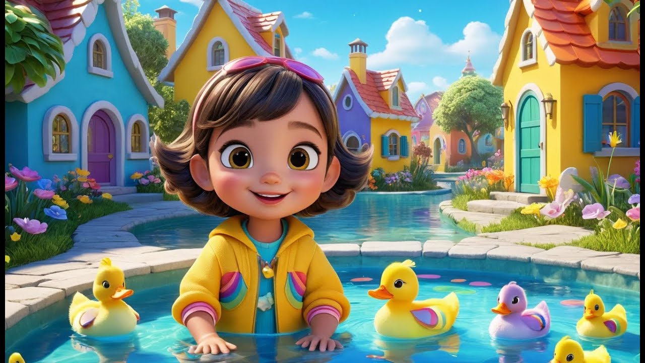 Quacky Ducks and Swishy Fish | Popular Nursery Rhyme | Educational Kids ...