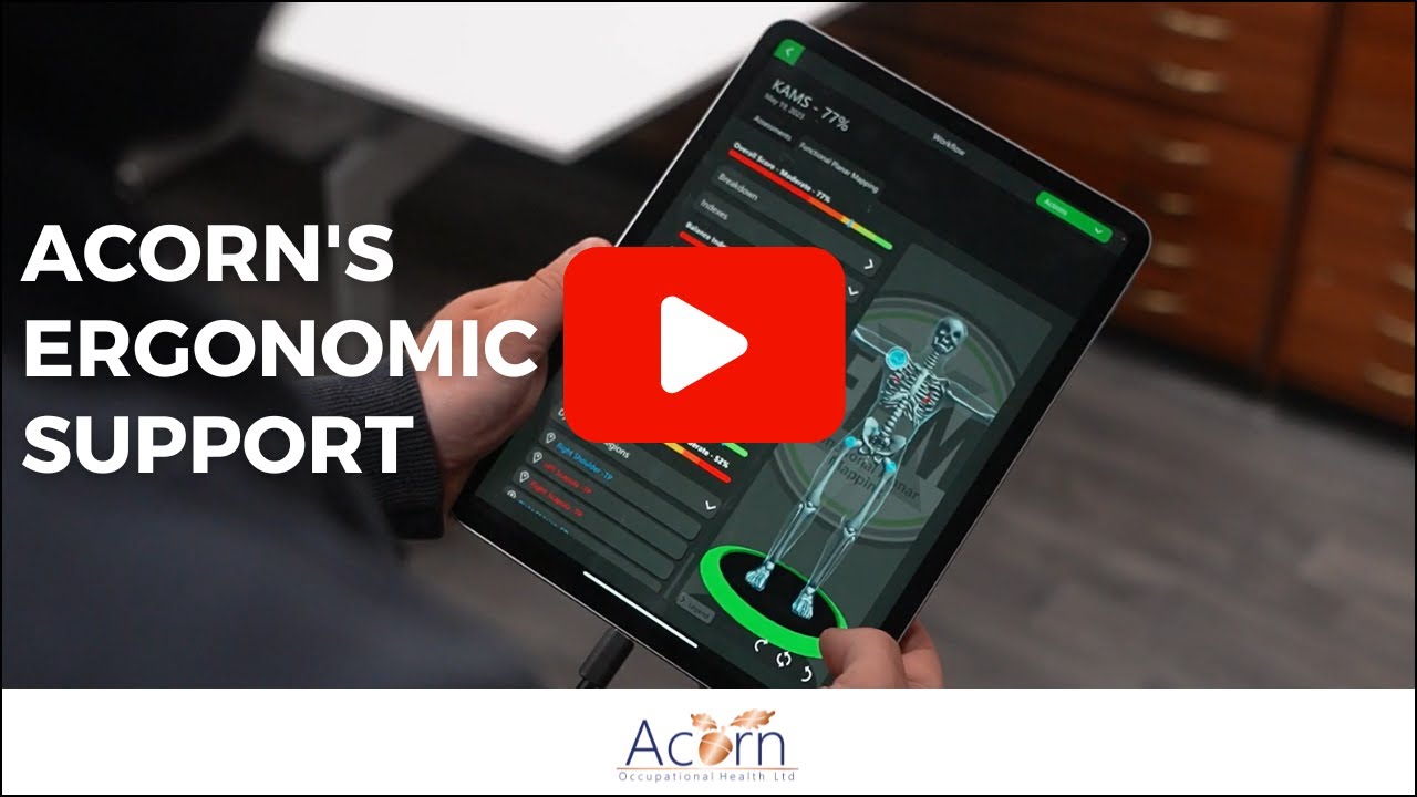 Acorn's Specialist Ergonomic Support - YouTube