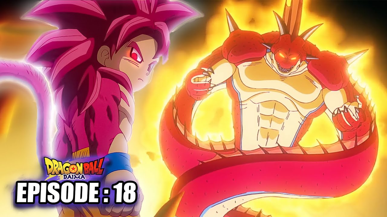 SUPER SAIYAN 4 & DEMON WORLD DRAGON! Dragon Ball Daima Episode 18 In ...