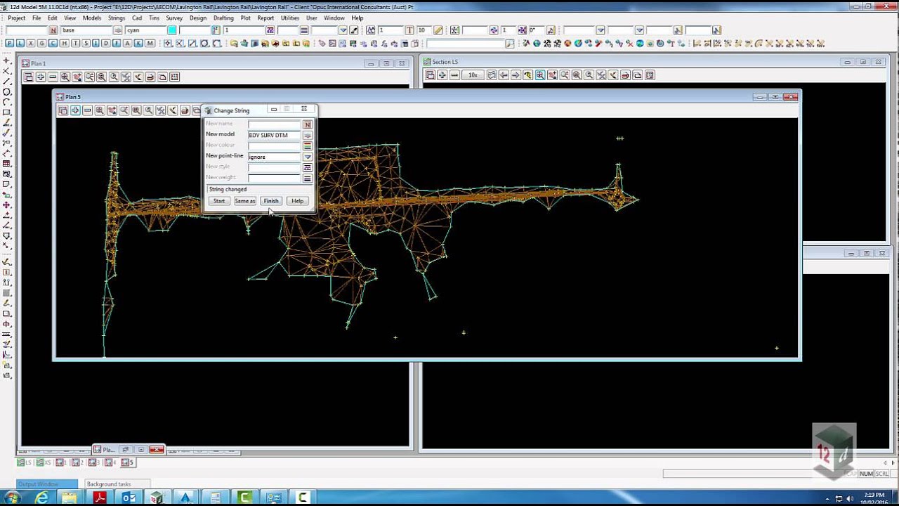12d Survey Data & Model Management - YouTube