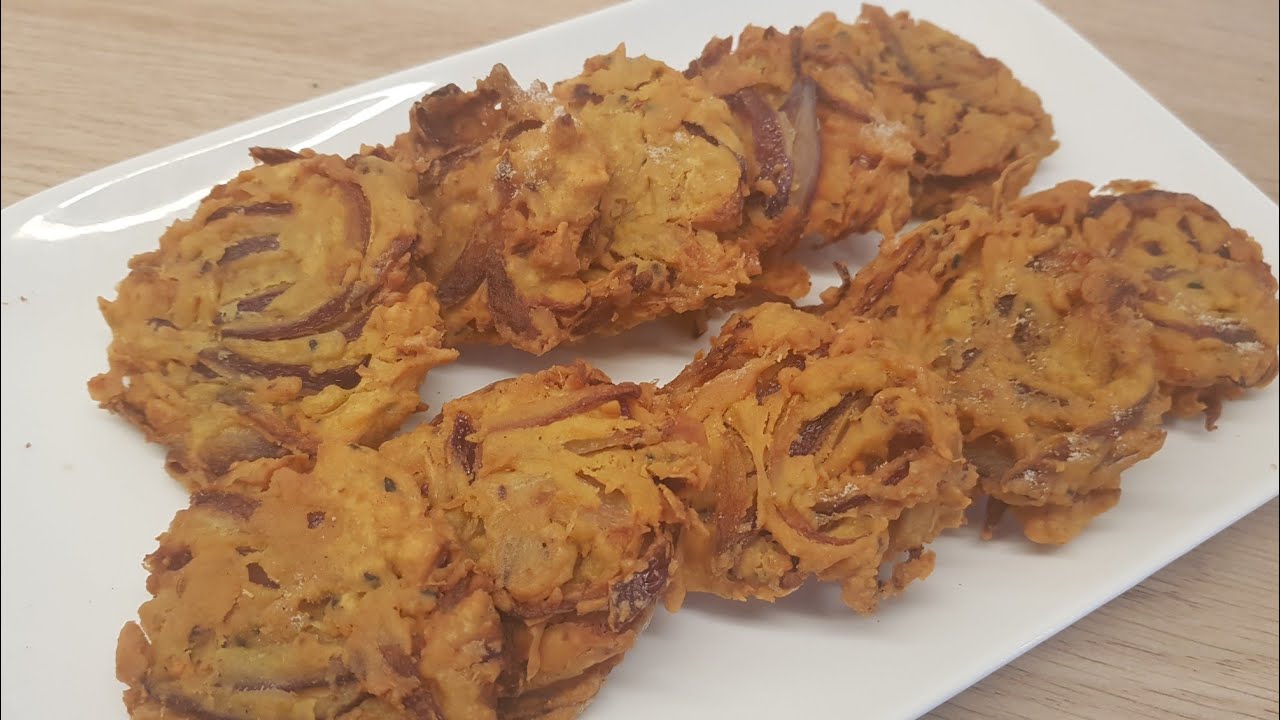 5 मिनट में बनाये बाजार जैसी Pyaji (kolkata famous street food)/ onion ...