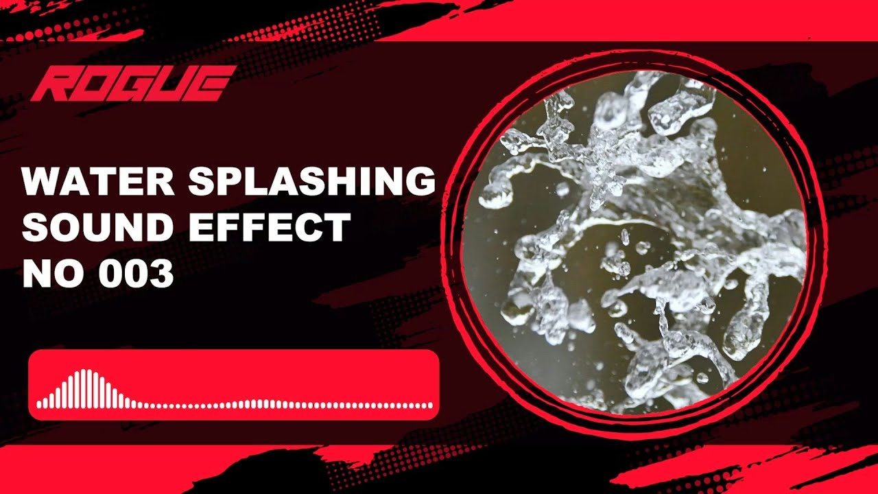 (Royalty Free) Water Splashing Sound Effect for Content Creators No 003 ...