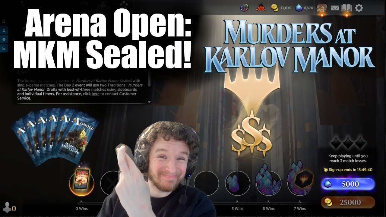 Arena Open MKM Sealed Day 1 MTG Arena - YouTube