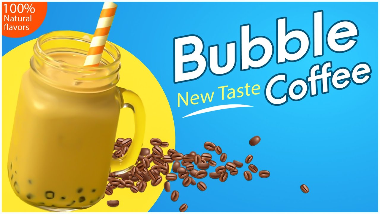 Bubble Coffee | Cold Coffee with Bubble | Tapioca Bubble Coffee ...