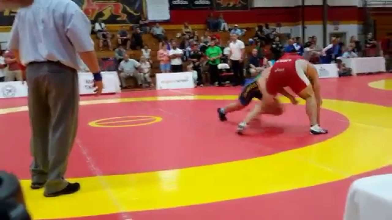 2015 Canada Cup: 86 kg Bronze Jordie Steen (CAN) vs. Angus Arthur (USA ...
