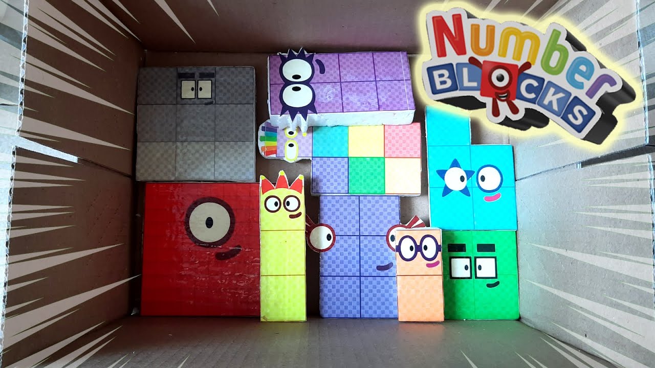 Box Full of MYSTERY Numberblocks SMALL 5500 Vs New Meta Step SQUAD ASMR ...