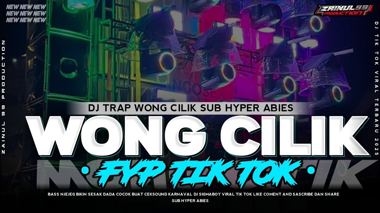 TRAP WONG CILIK FYP TIK TOK || BY ZAINUL99 PRODUCTIONS ‼️ - YouTube