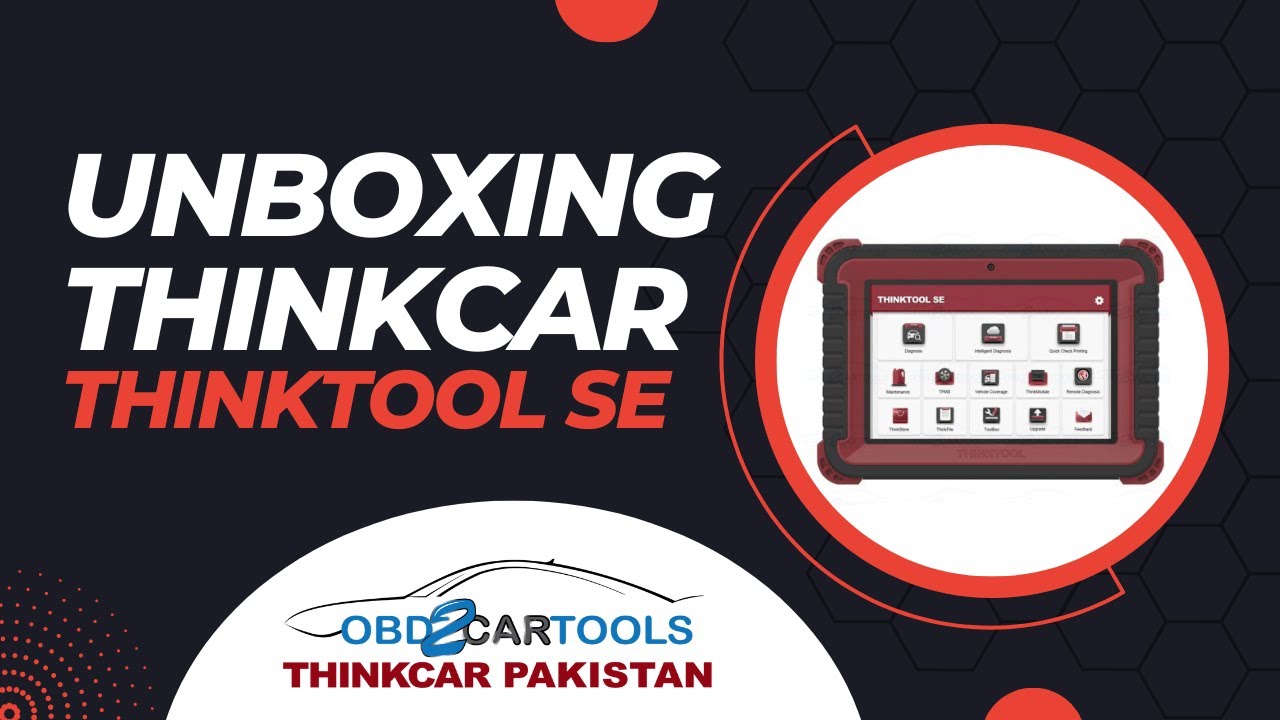 ThinkCar ThinkTool SE - Unboxing and Features | THINKCAR PAKISTAN - YouTube