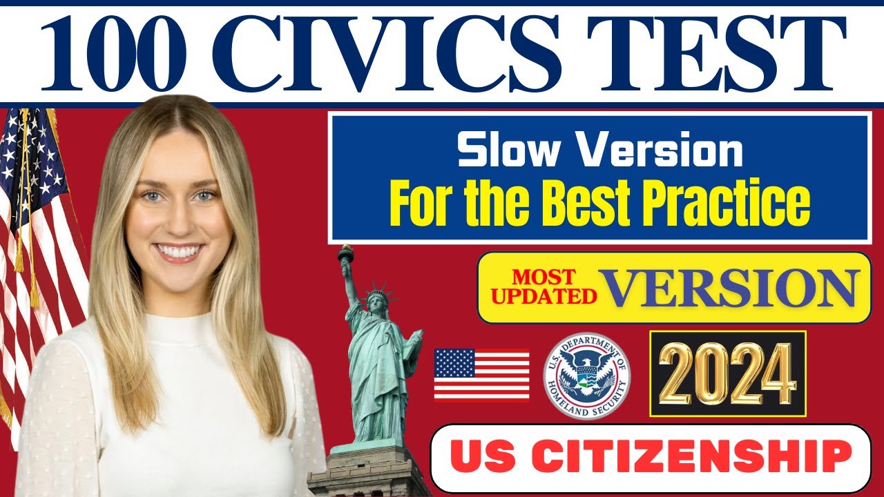 2024 Random 100 Civics Questions and Answers by Group: US Citizenship ...