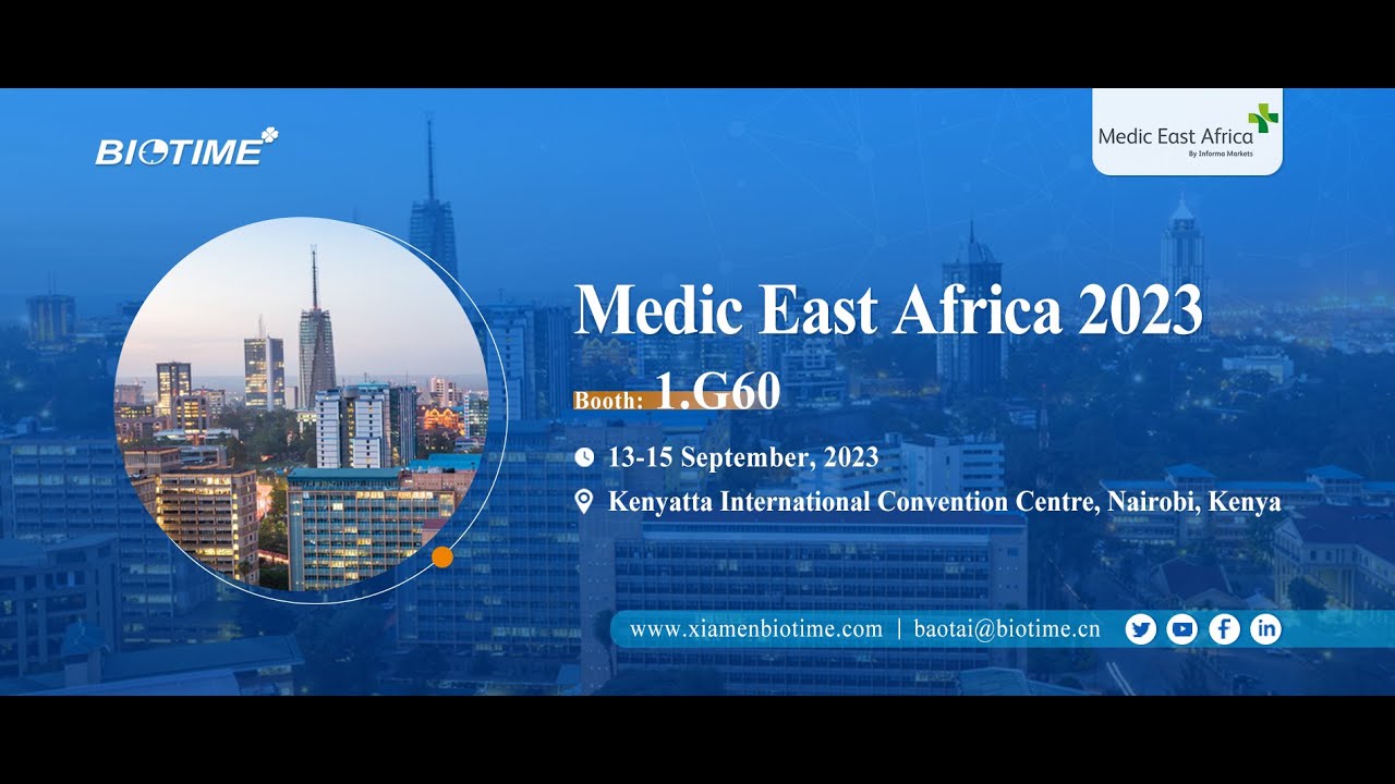 Meet Biotime at Medica East Africa 2023 - YouTube