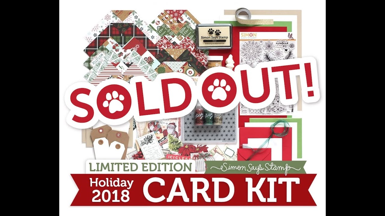 Simon Says Stamp 2018 Holiday Card Kit | Part 2 - YouTube