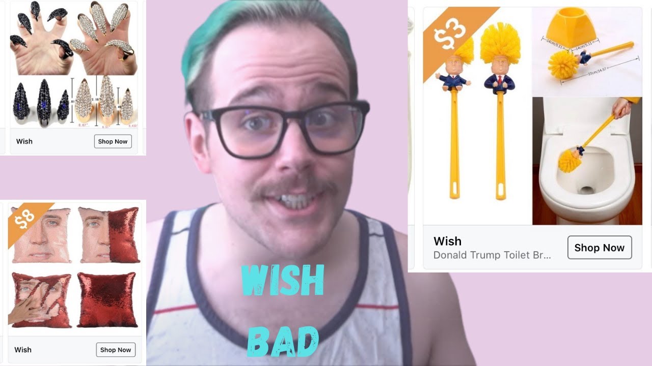 Wish Ads that I *WISH* I had Never Seen - YouTube
