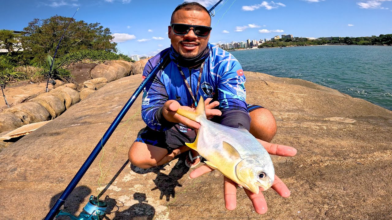 PESCANDO E PREPARANDO O MELHOR PEIXE SEM DUVIDAS PARA COMER FRITO - YouTube