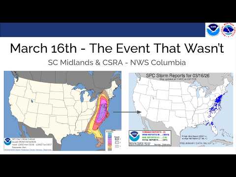 The Event That Wasn't: A Review of the March 16th, 2026 Storm in the NWS Columbia Forecast Area
