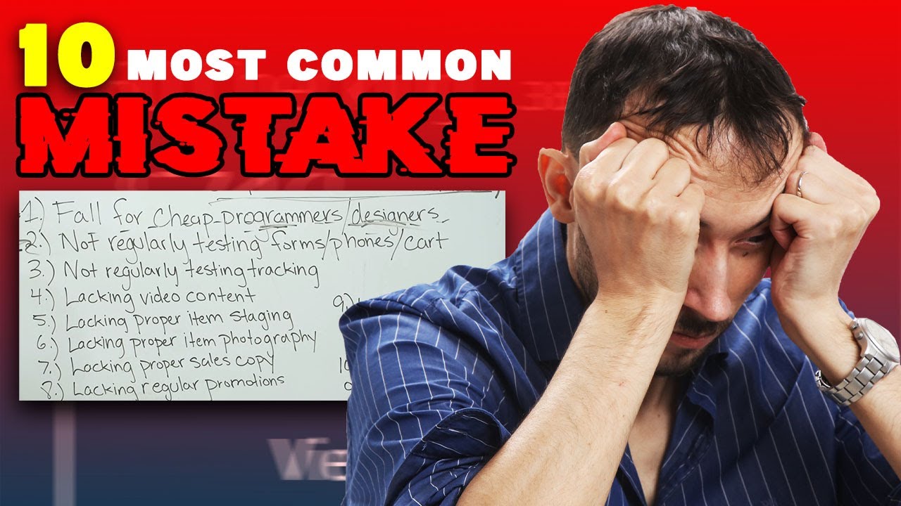 10 Most Common Mistakes eCom Businesses Make That Drain Profitability ...