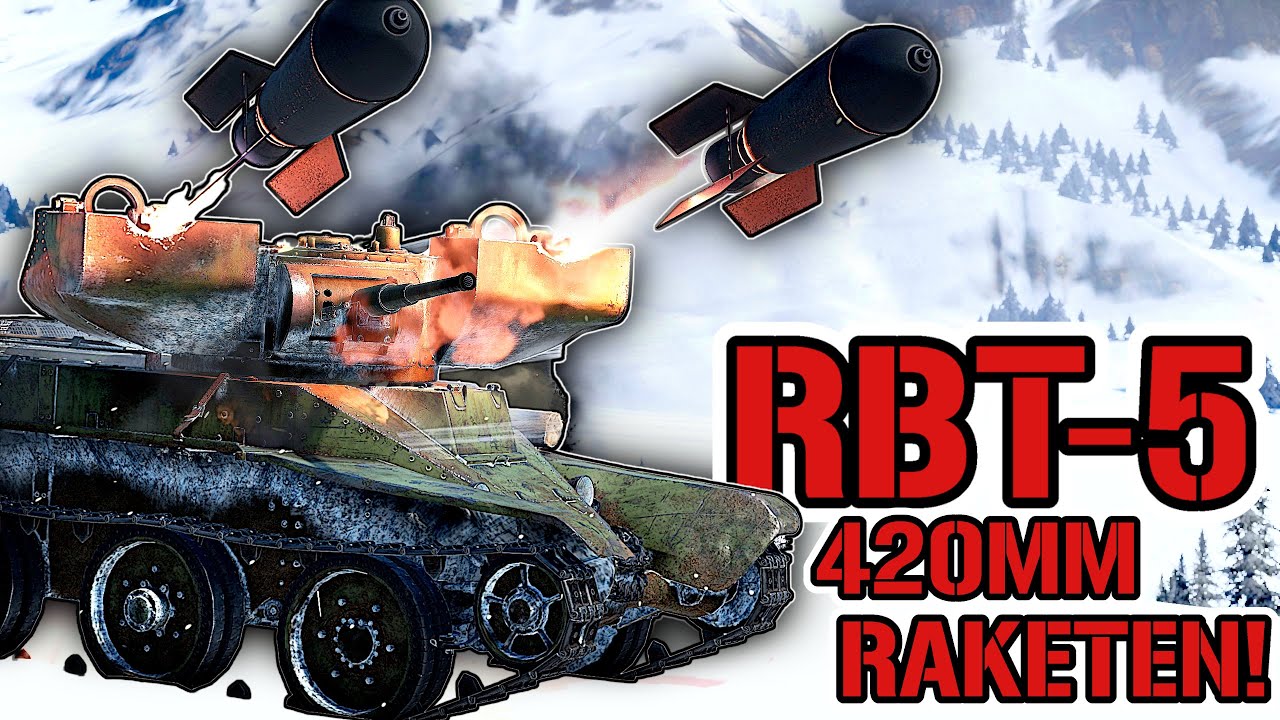 420mm Raketen! Sprengt ALLES weg! - RBT-5 | War Thunder - YouTube