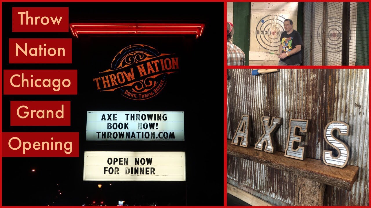 Throw Nation Chicago Grand Opening!!!! - Elmhurst, IL!! - YouTube