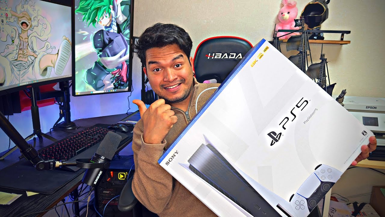 Dream Console - PlayStation 5 Unboxing (HINDI) - YouTube