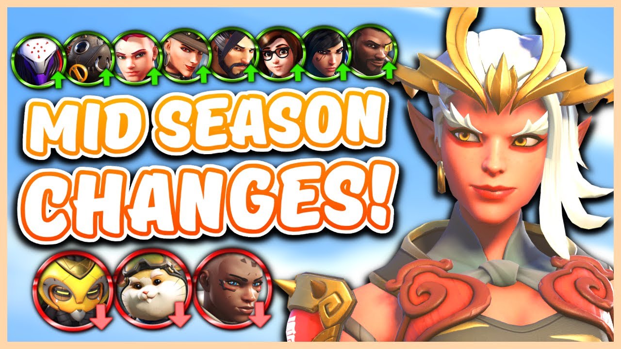 Overwatch 2 MID SEASON 3 PATCH (All Hero Changes!) - YouTube