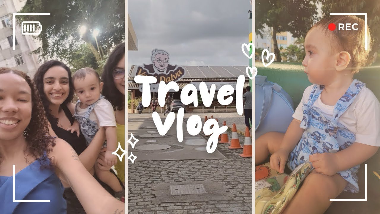 Vlog: Lucas finalmente conheceu as titias | 1ª viagem dele à Salvador ...